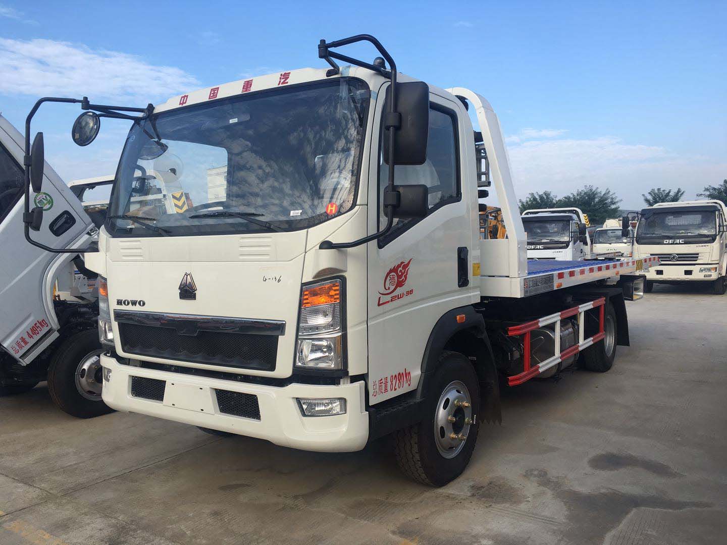 Machinery Transportation Self Loader Recovery Truck for Philippines ...